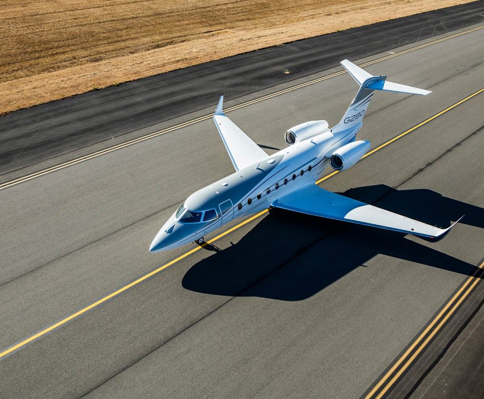 The Gulfstream G280 re-imagines the performance of super midsize sector